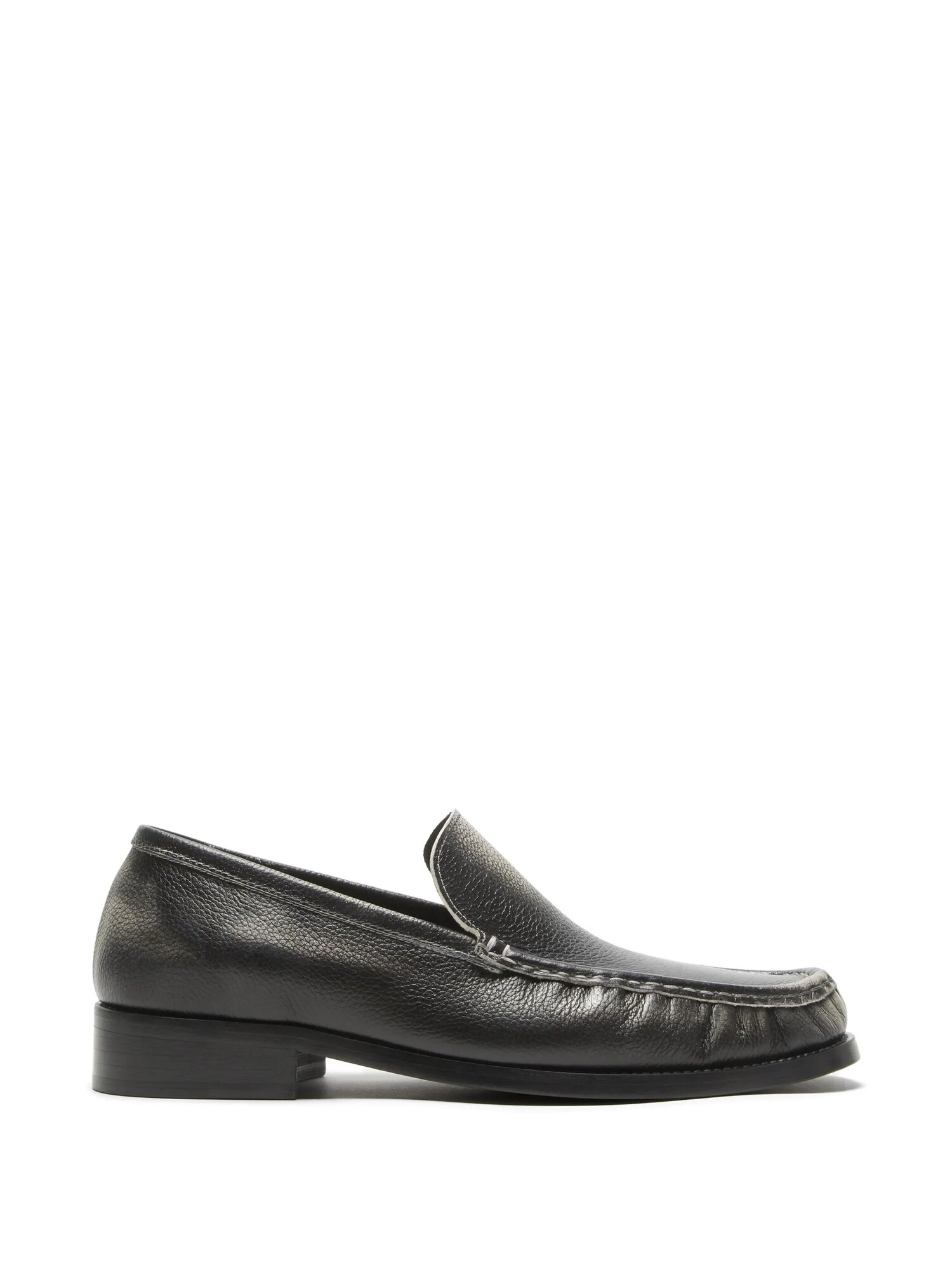Лоферы Stitched leather loafers