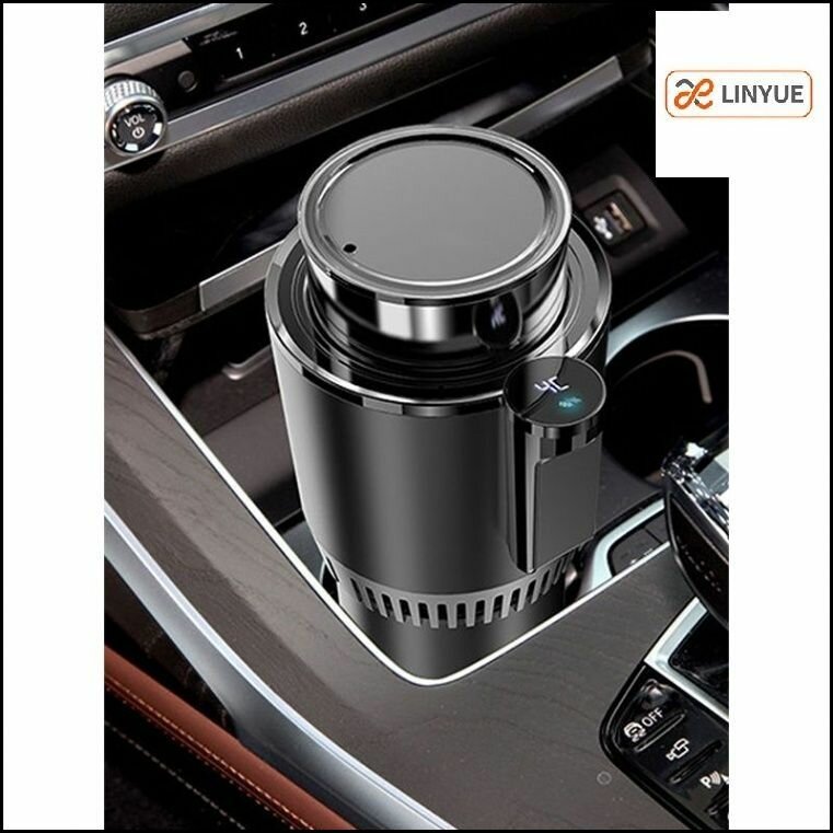 Эксклюзивный автомобильный подстаканник с функцией подогрева и охлаждения напитков от прикуривателя 12V 24V, универсальный держатель для транспорта