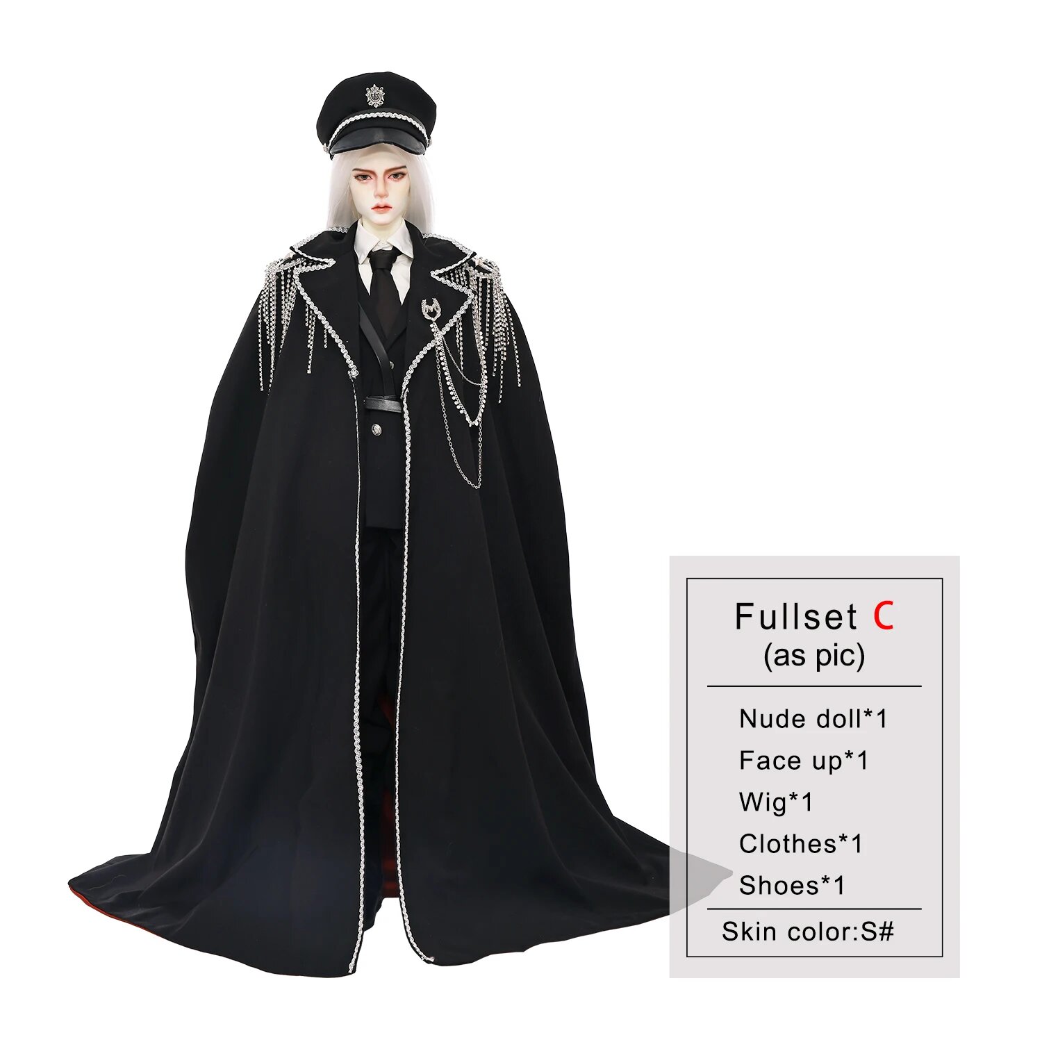 Shugafairy Carson C 1/3 BJD Grand Admiral, Fullset C