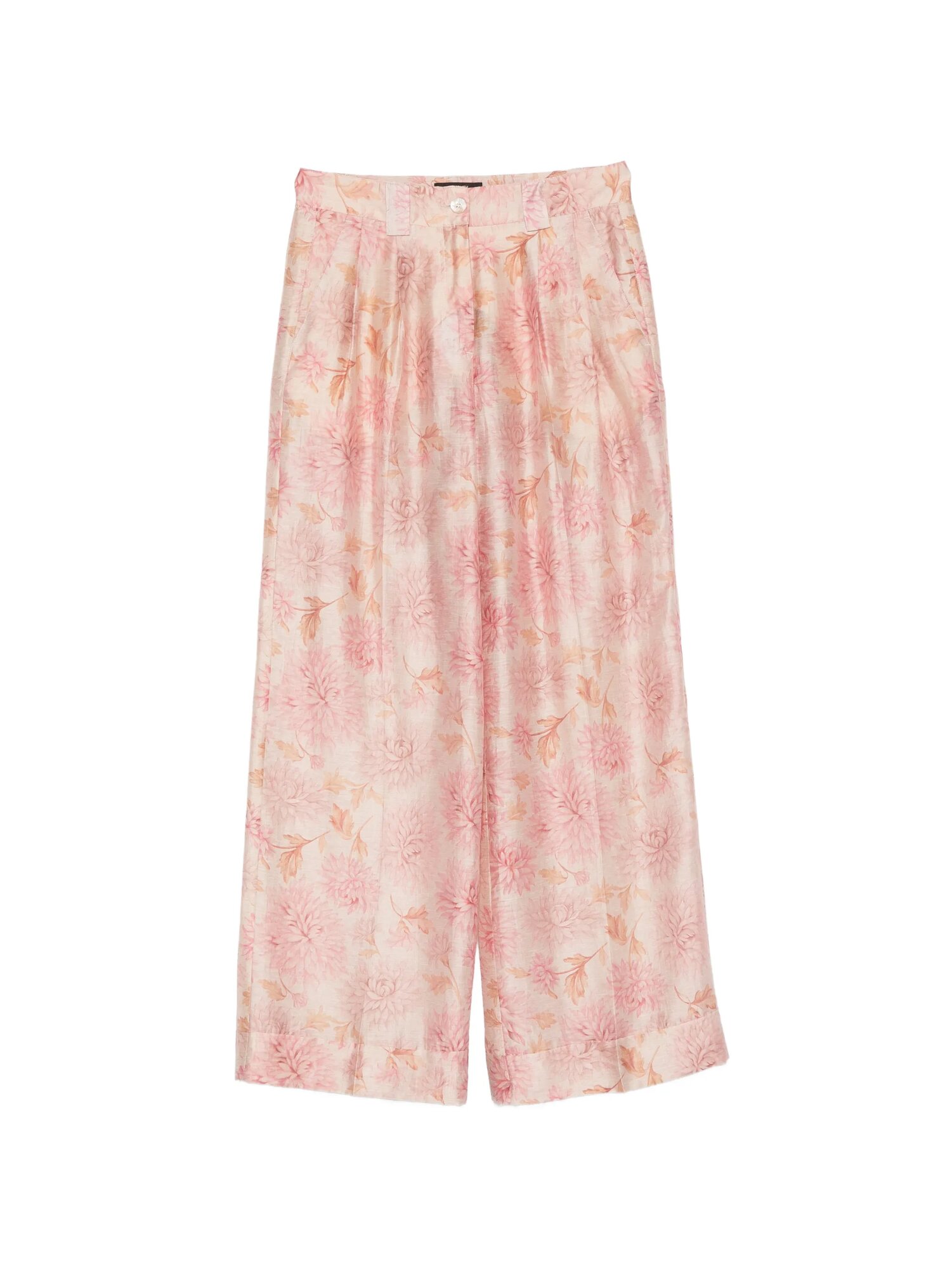 Брюки Floral-print palazzo pants
