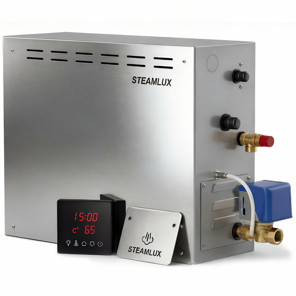 Парогенератор SteamLux PRO 6 кВт для бани, сауны, хамама и душевой кабины