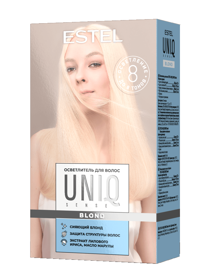 Осветлитель для волос Estel Uniq Sense Blond, 125 мл