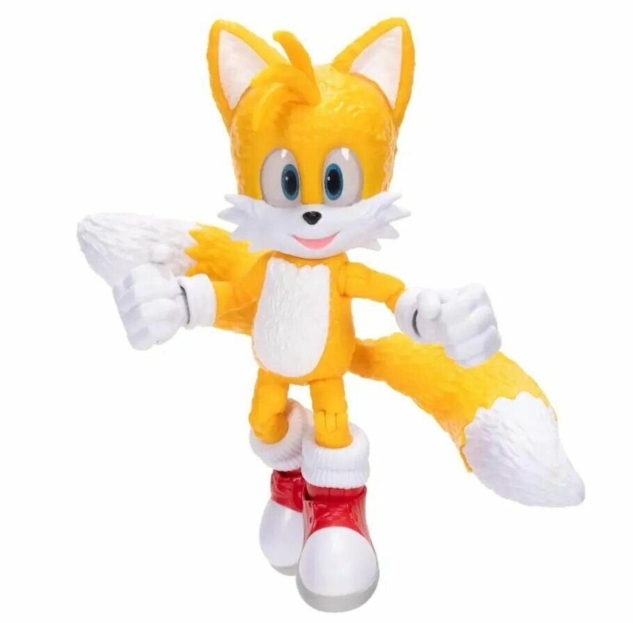 Фигурка Тейлз из фильма Соник в кино 3 Sonic The Hedgehog 3 высокоартикулированная