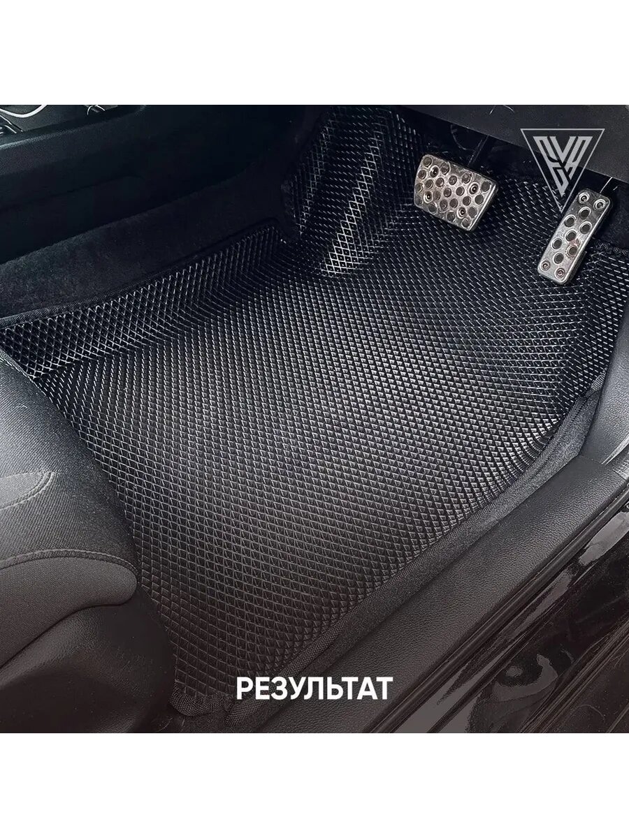 EVA коврики с бортами Honda Civic X 2015-2022 Хонда Цивик 10. Ева ковры с бортиками