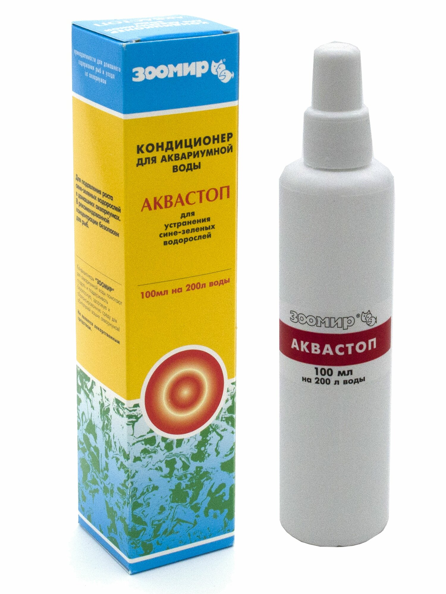 Зоомир Аквастоп 100мл кондиционер для аквариума