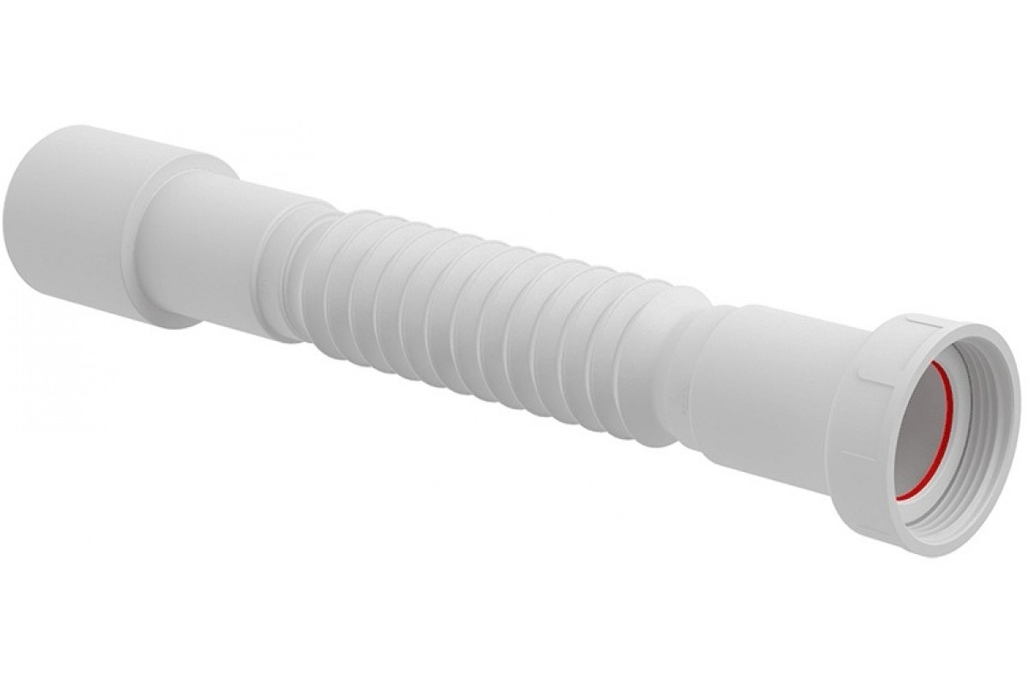 Гибкое соединение AlcaDrain A770, для унитаза, полипропилен, белое