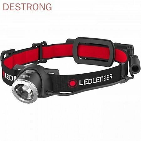 Светодиодный налобный фонарь Led Lenser H8R New (в комплекте 2 светофильтра)