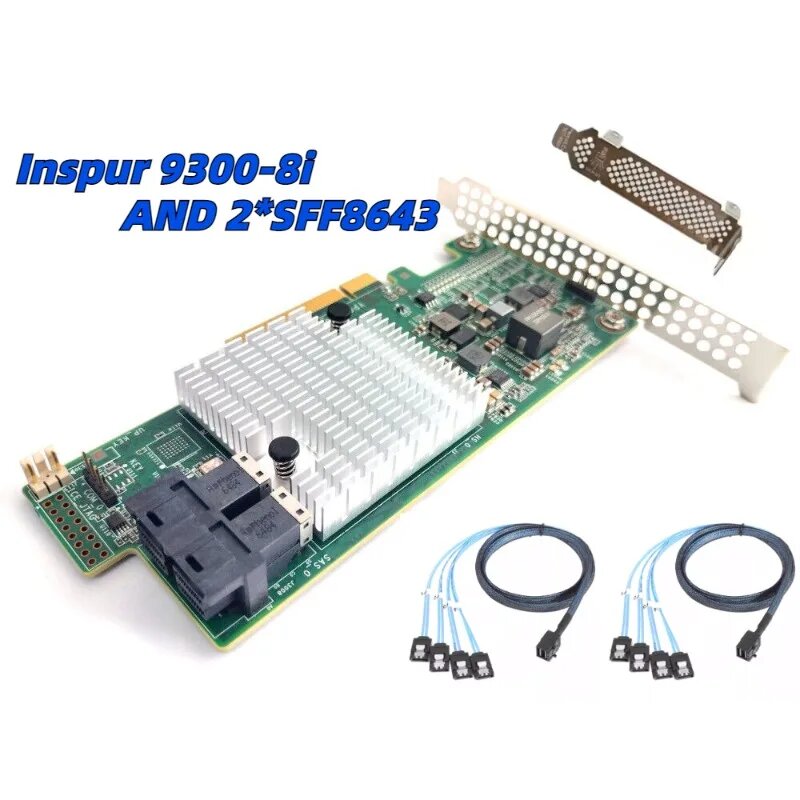 Inspur 9300-8i SATA/SAS RAID контроллер PCIe x8 3.0 9300-8i AND 8643