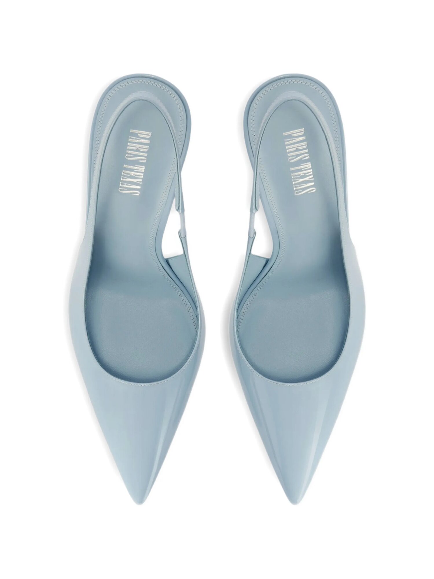 Туфли PARIS TEXAS Lidia slingback pumps, размер 40, синий — фото 1