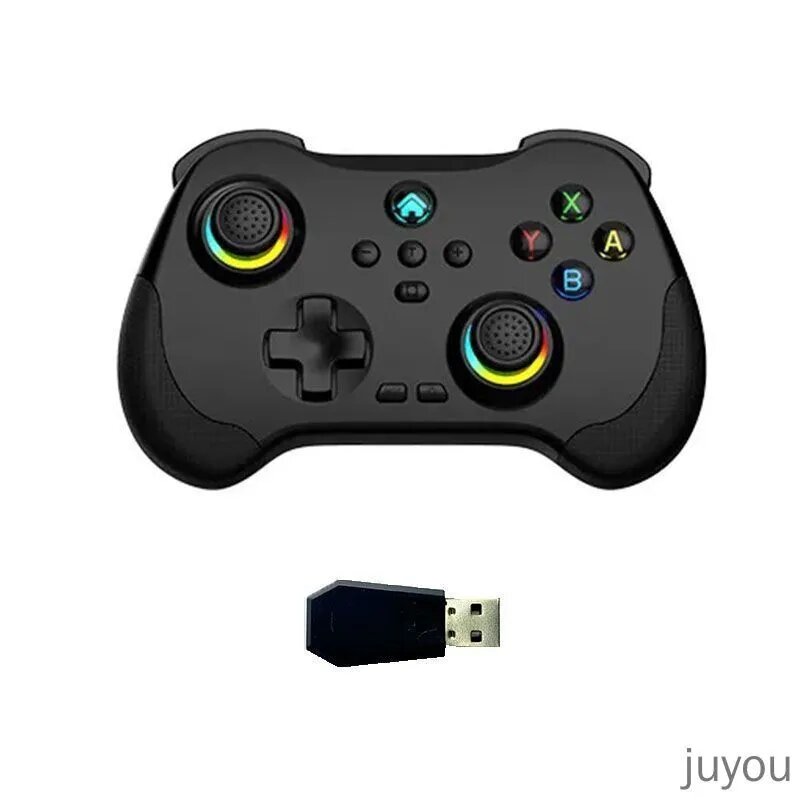 Z01 Беспроводной Bluetooth игровой контроллер для Nintendo Switch android IOS PS3 PS4 PC steam, с беспроводным приемником 2.4G, поддержка программируемых