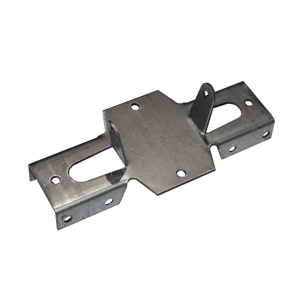 Кронштейн для столба заборного 60х60 мм оцинкованный 174х80х60 мм