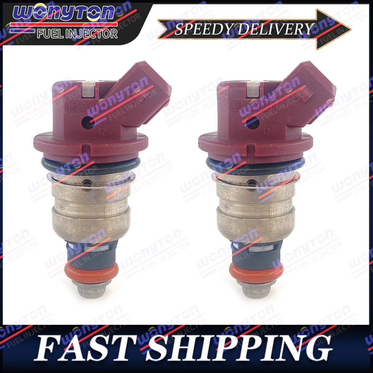 2 шт. Топливные форсунки Wonyton 275500460 совместимы с 2000-2007 Seadoo GTX/RX/LRV/XP/3D
