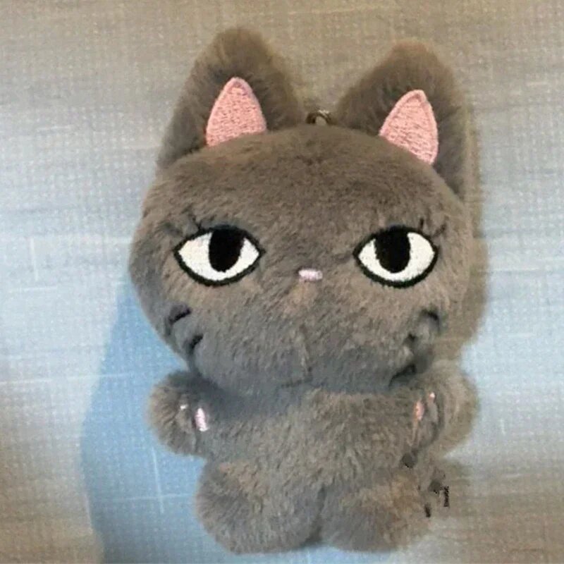 Брелок-игрушка котик, серый, Color: 4