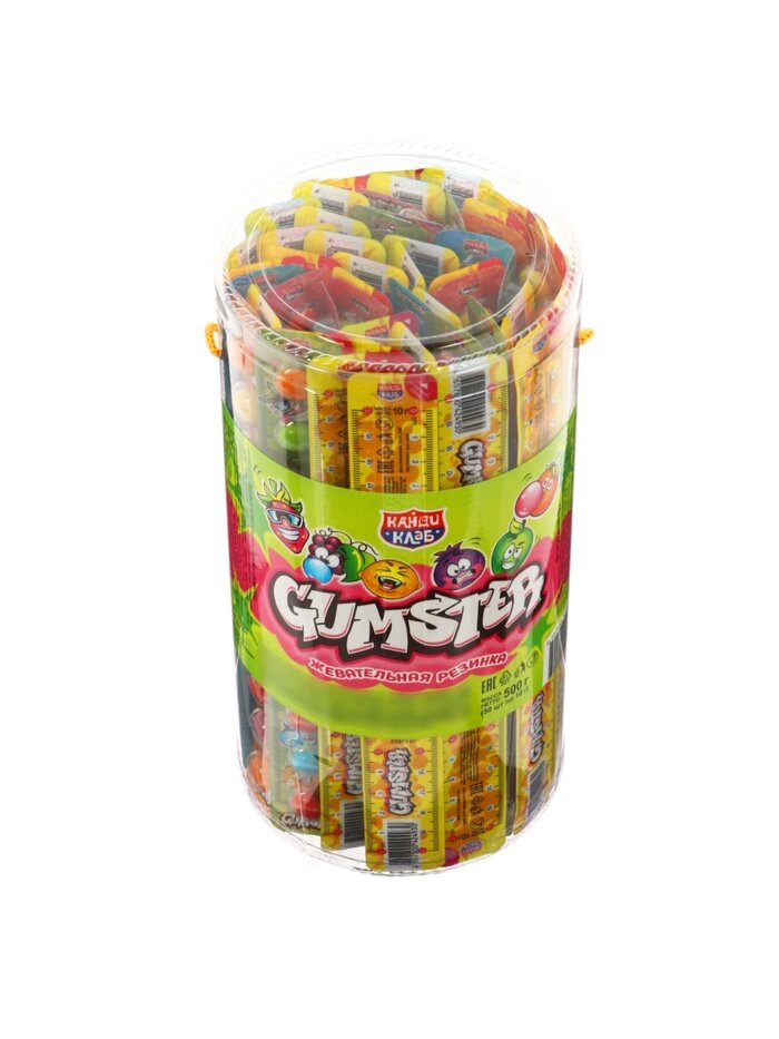 Жевательная резинка «Gumster», в блистере, 10 г