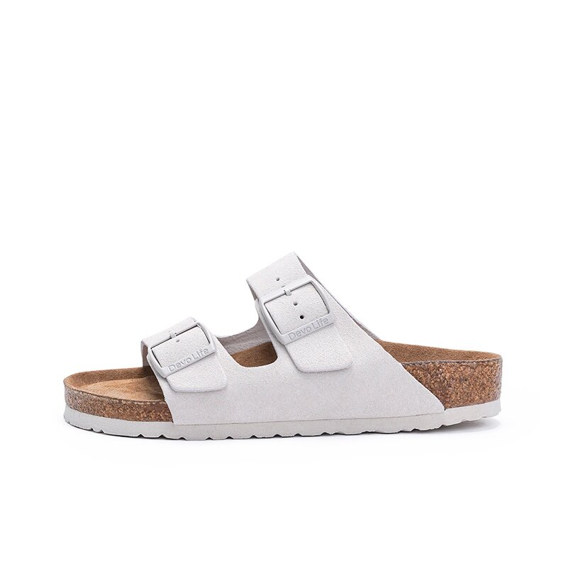 Сланцы Devo Life, размер EU 41 стопа (26.3CM), экрю — фото 1