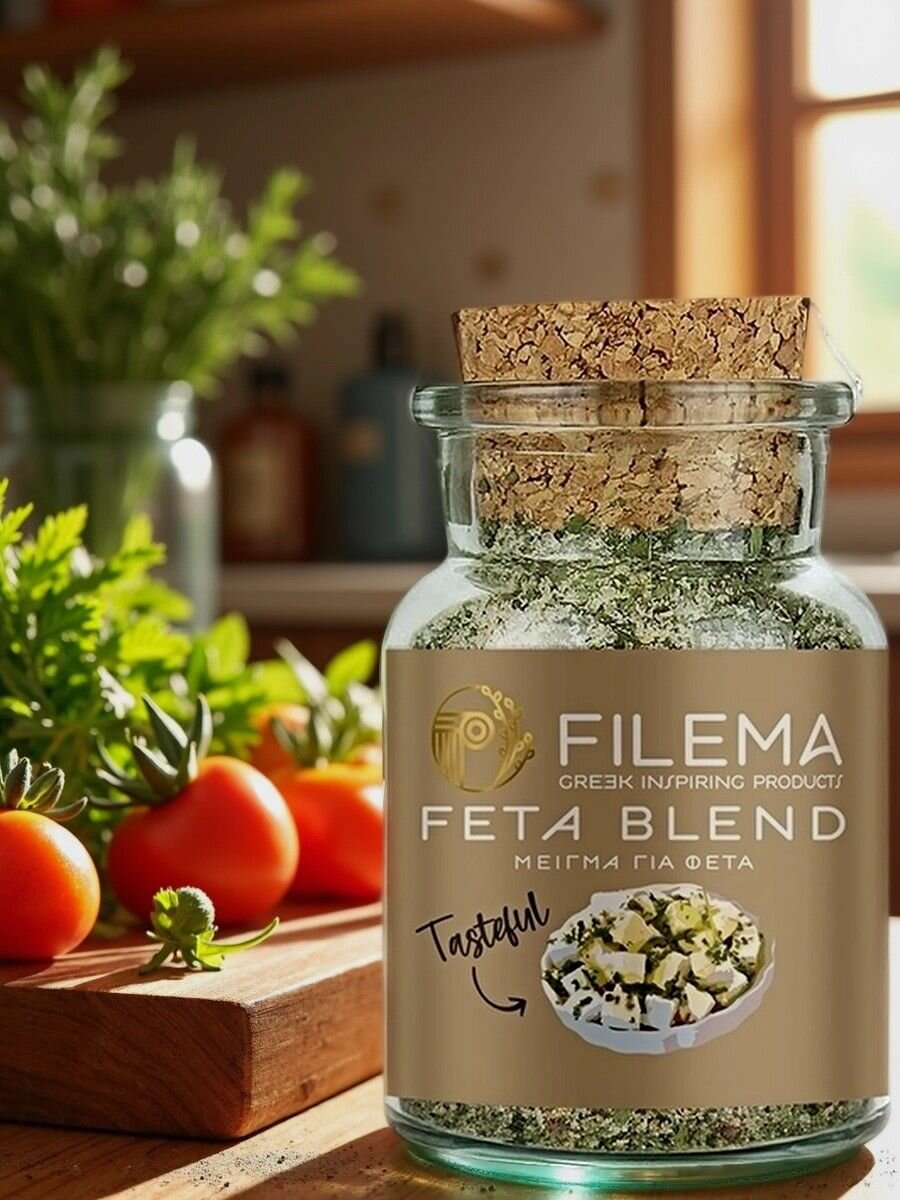 Приправа для сыра Фета, FILEMA, 30г.