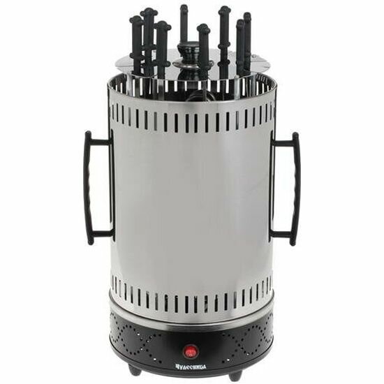 Электрошашлычница Помощница Чудесница ЭШП-1008. Цвет: серебристый.