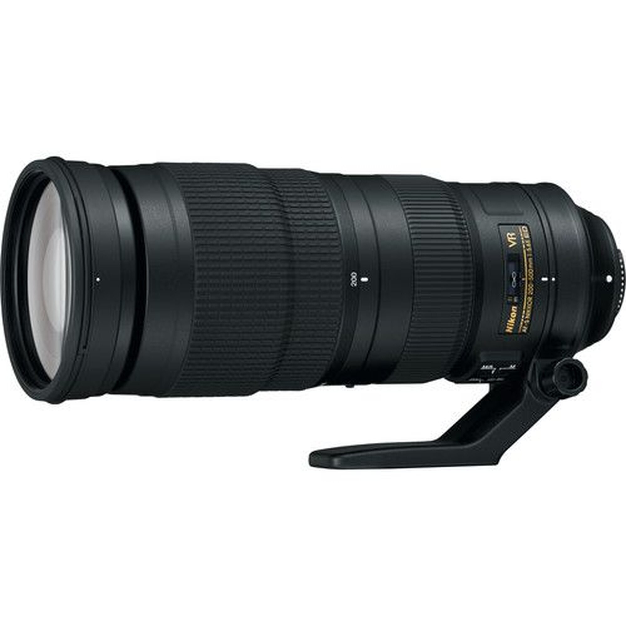 Телеобъектив Nikon AF-S 200-500 mm, автофокус, байонет Nikon F, черный