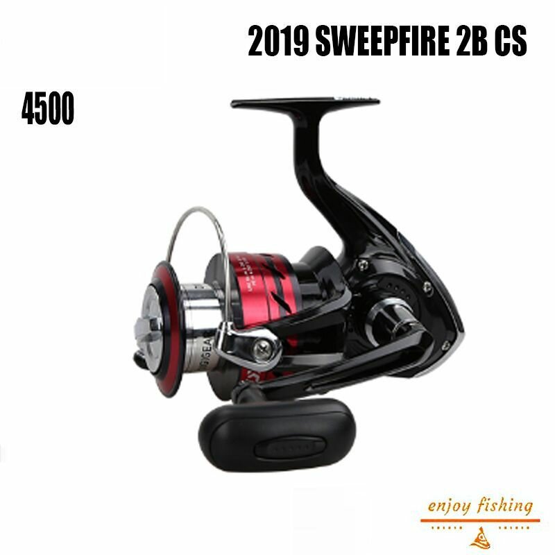 2019 SWEEPFIRE 2B CS 4500 Спининговая катушка рыболовная катушка Два. Рыбная кружка