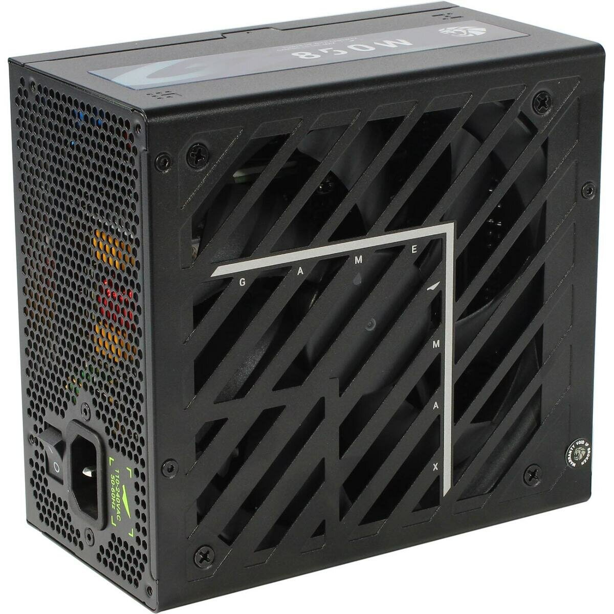 Блок питания GameMax GZ 850G <2121-0850B0051> 850W ATX (24+4x4+16+4x6/8пин) Cable Management