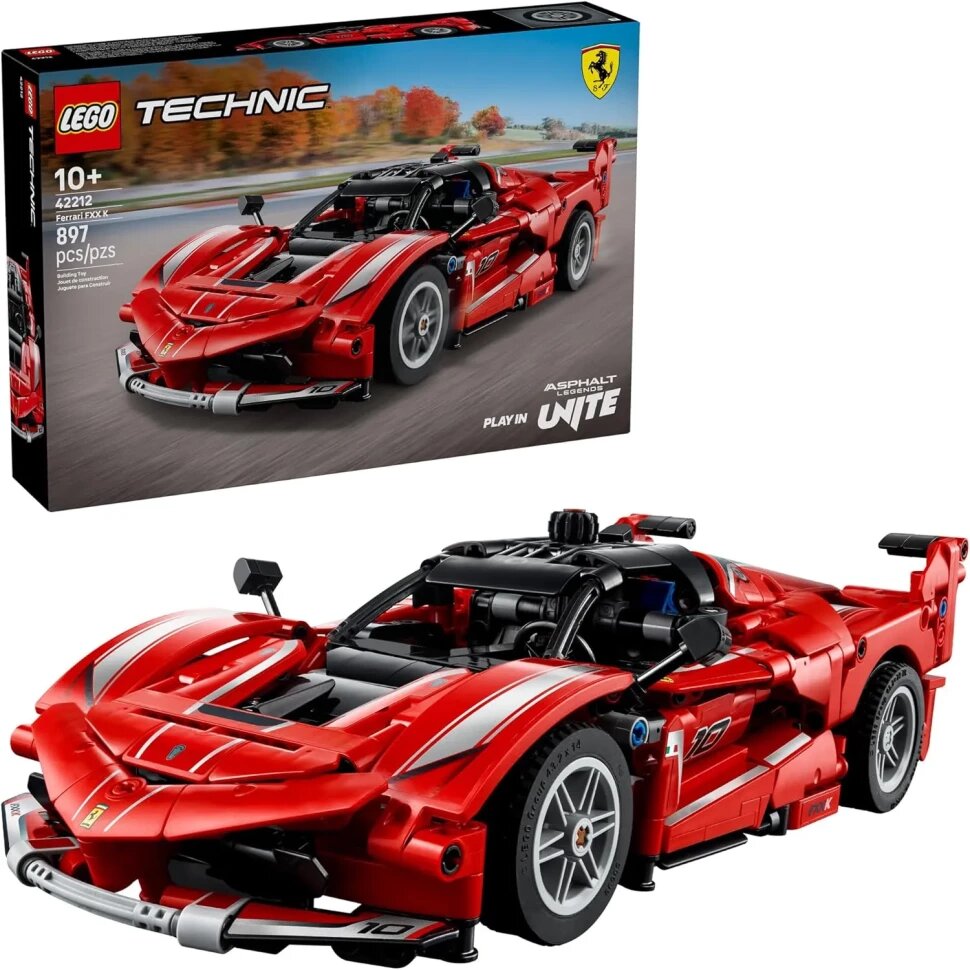 Конструктор LEGO Technic 42212 Ferrari FXX K 897 дет.