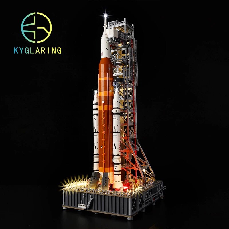 Световой набор LED для ракеты Артемида 10341 LEGO - Стандартная версия, совместим с конструкторами, без строительных