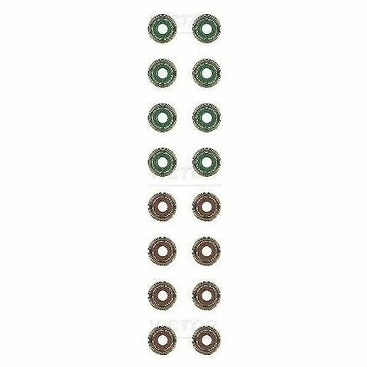 Комплект маслосъёмных колпачков VICTOR REINZ 12-53128-02 Toyota Auris, Avensis, Celica, Corolla, Mr2, Rav4 1.4, 1.6, 1.8 Mot.1Zzfe, 3Zzfe, 4Zzfe 99->, 16 шт