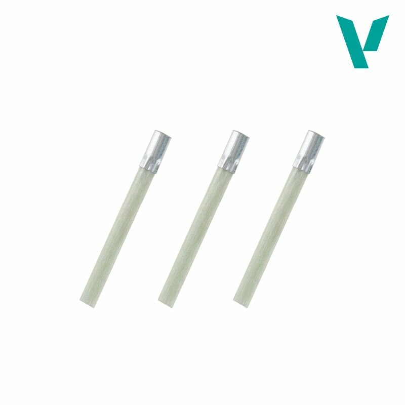 Сменное стекловолокно для абразивной кисти для моделирования Vallejo Glass Fiber Brush Refills (4 mm) x3