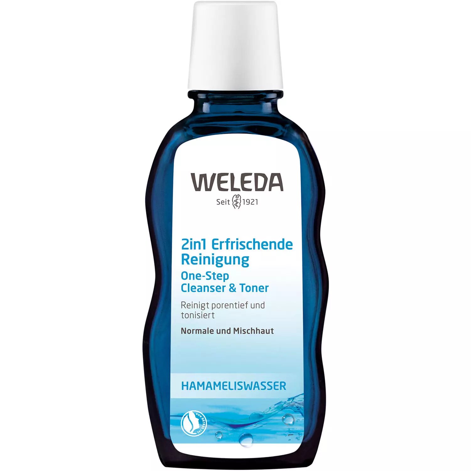 WELEDA Освежающее очищающее средство 2 в 1 для нормальной и смешанной кожи 100 мл