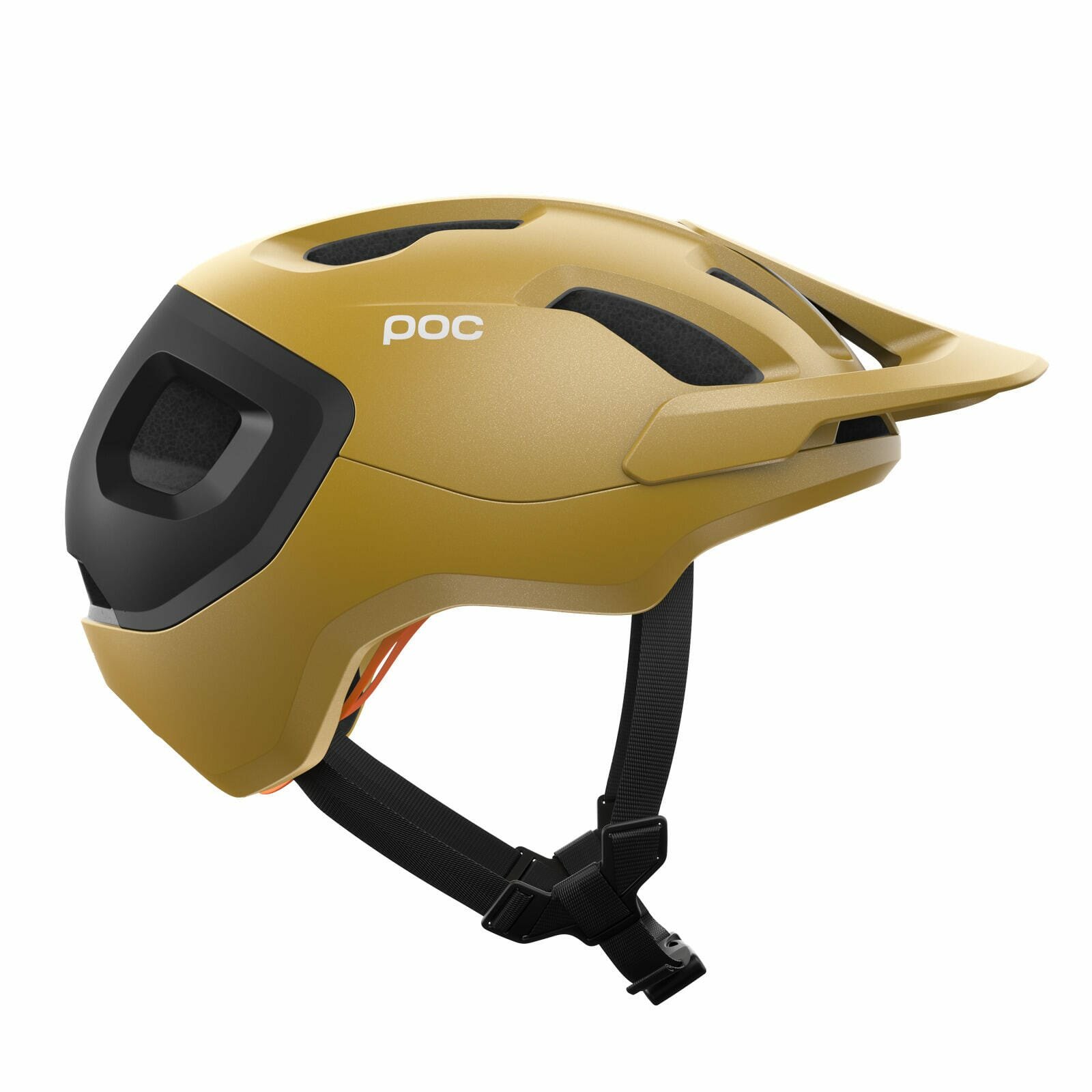DECATHLON шлем POC Axion Race MIPS, желтый/черный, XS/48-52 см