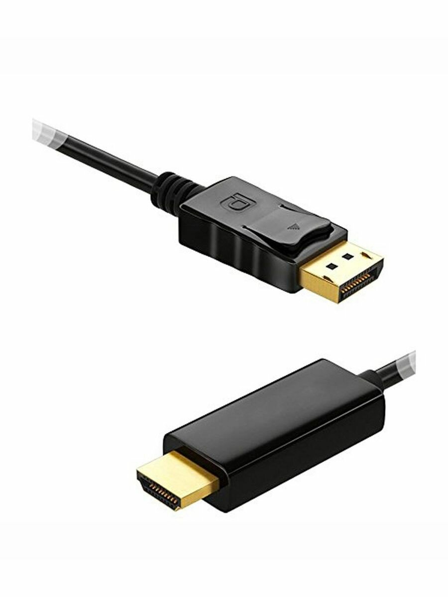 Видеоадаптер-кабель 1.8 м DisplayPort M -> HDMI M (ORIENT C706) — фото 1