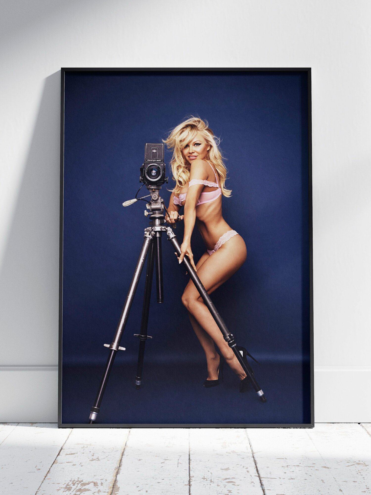 Плакат на стену для интерьера Памела Андерсон (Pamela Anderson 2) - Постер по актеру фильма, кино, сериала формата A4 (21x30 см)