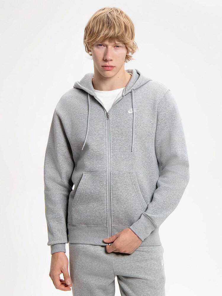 Толстовка NIKE Club Full-Zip Fleece Hoodie