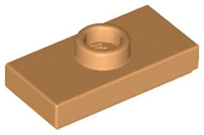 Деталь Lego 15573 Plate, Modified 1 x 2 with 1 Stud with Groove and Bottom Stud Holder (Jumper)