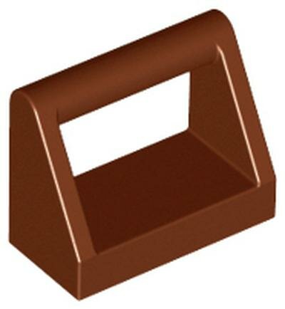 Деталь Lego 2432 Tile, Modified 1 x 2 with Bar Handle