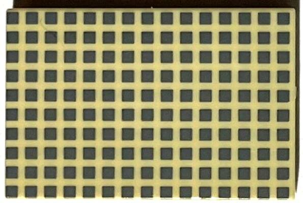 Деталь Lego 26603pb209 Tile 2 x 3 with Dark Bluish Gray Squares Pattern