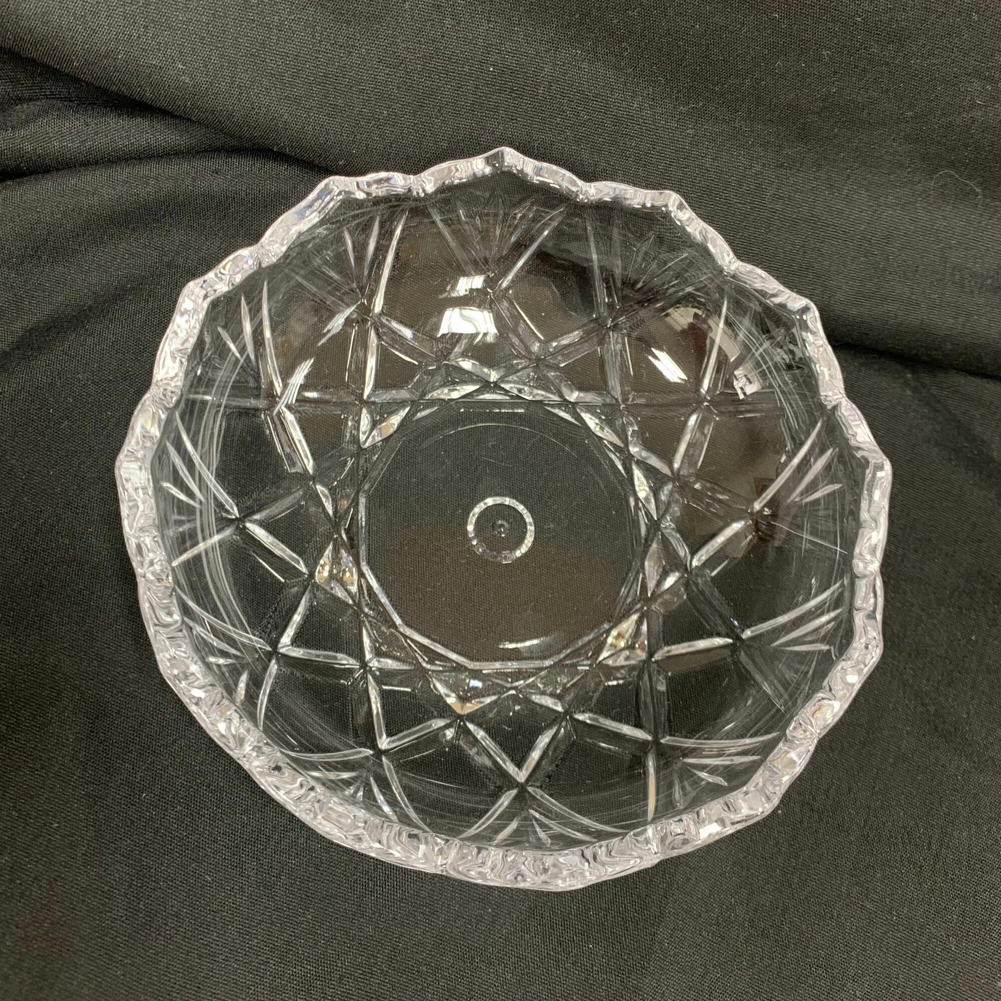 Хрустальная конфетница "Розеточка"