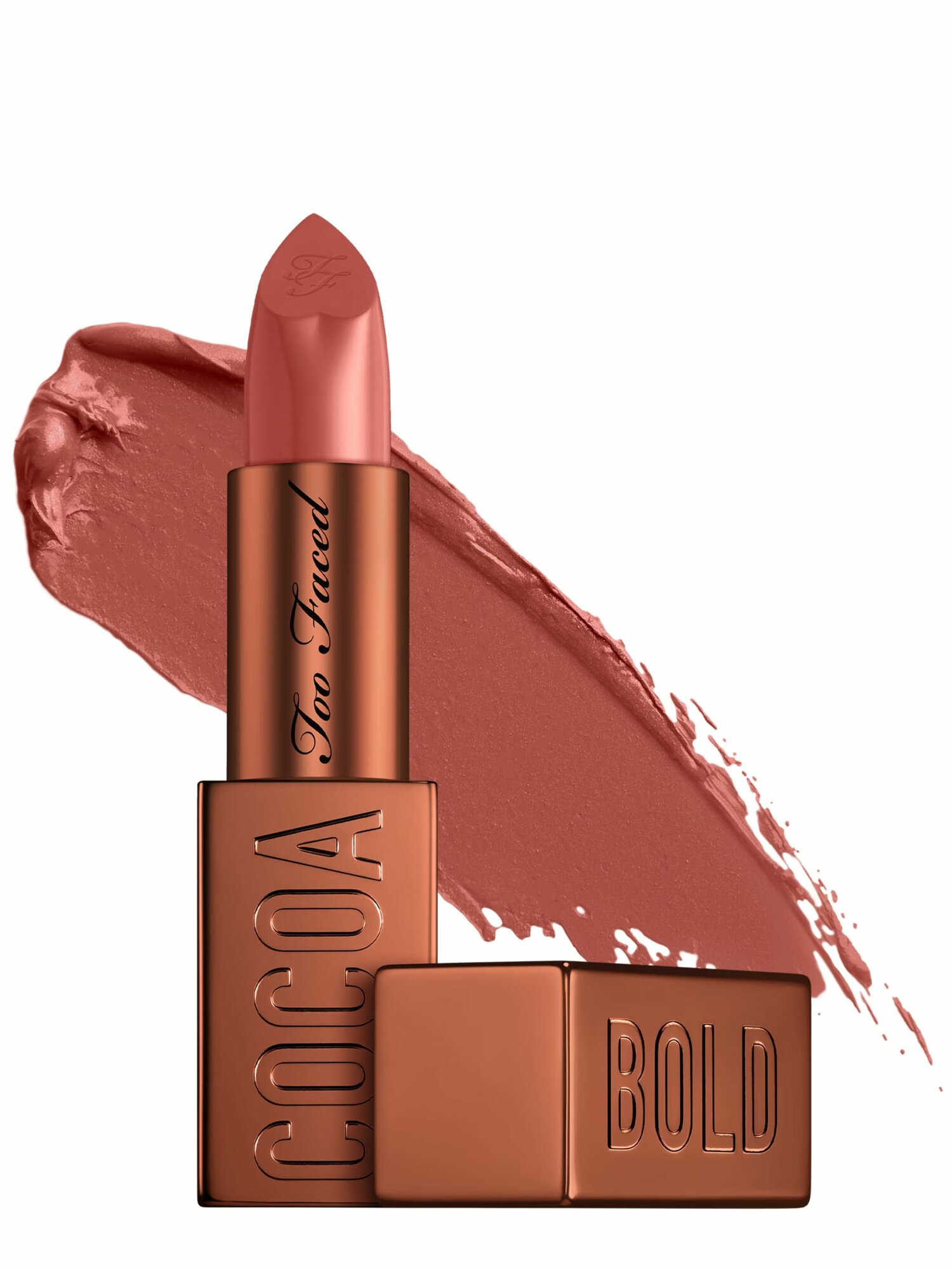 TOO FACED Помада для губ Cocoa Bold Em-Power Cream Lipstick (Chocolate Chip)