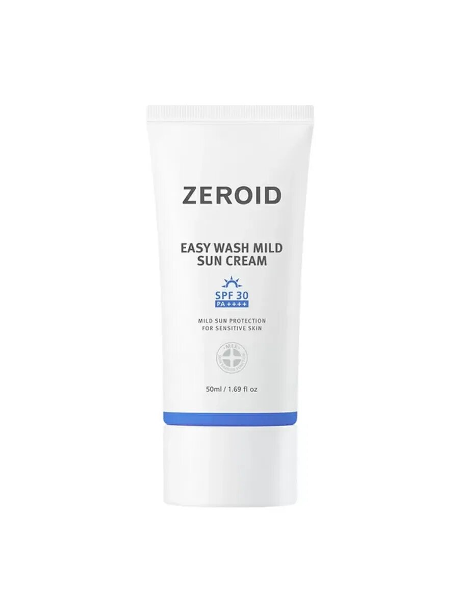 ZEROID Easy Wash Mild Sun Cream SPF30 Легкий солнцеза 50 мл