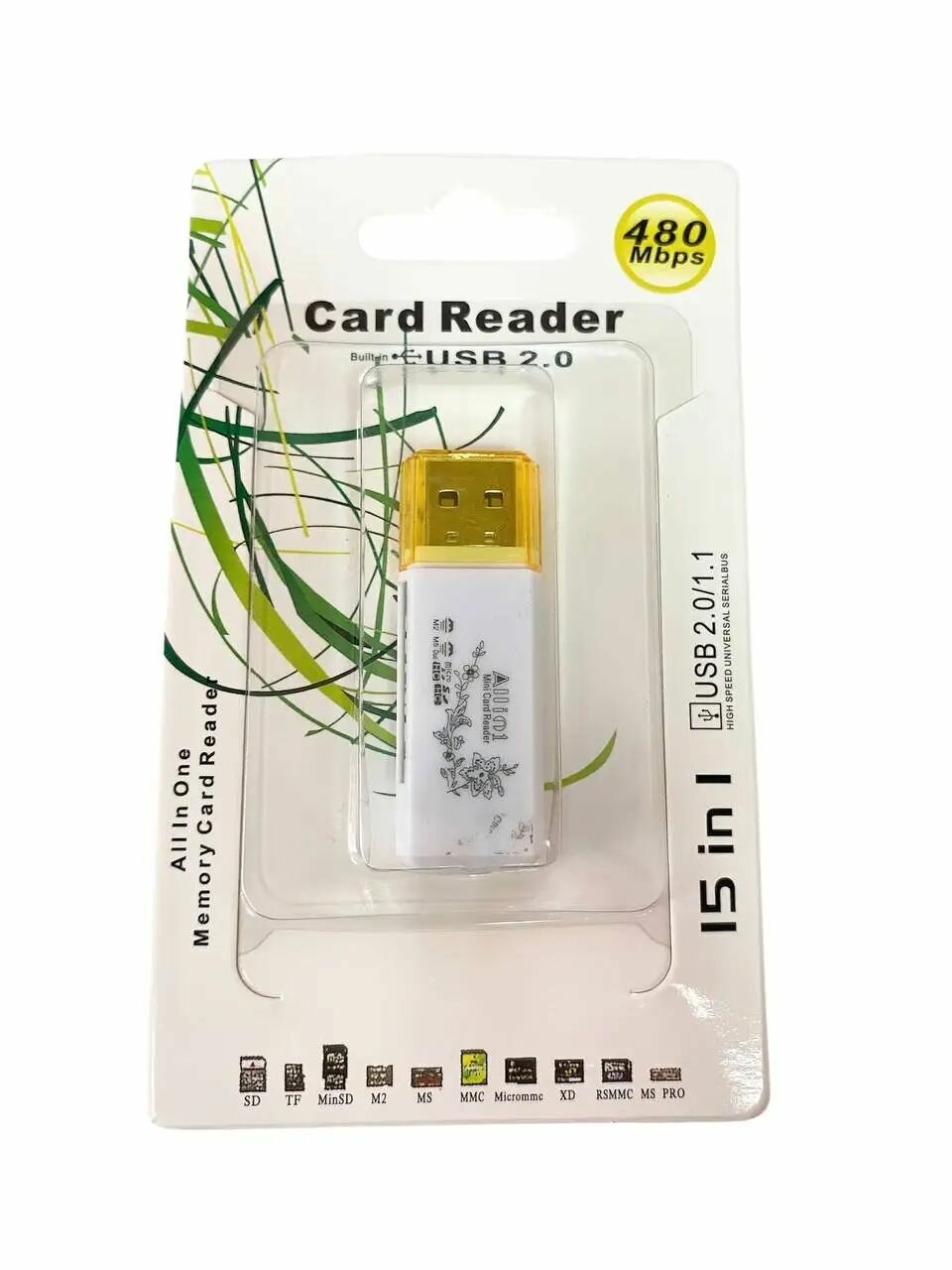 Карт-ридер USB55 2.0