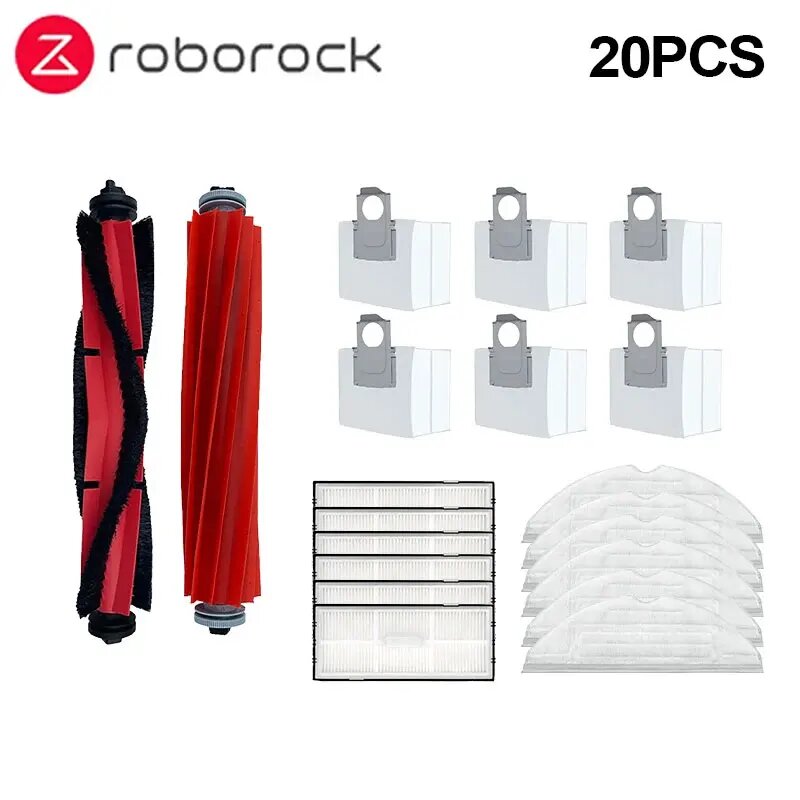 Комплект Roborock: 20шт, Красный