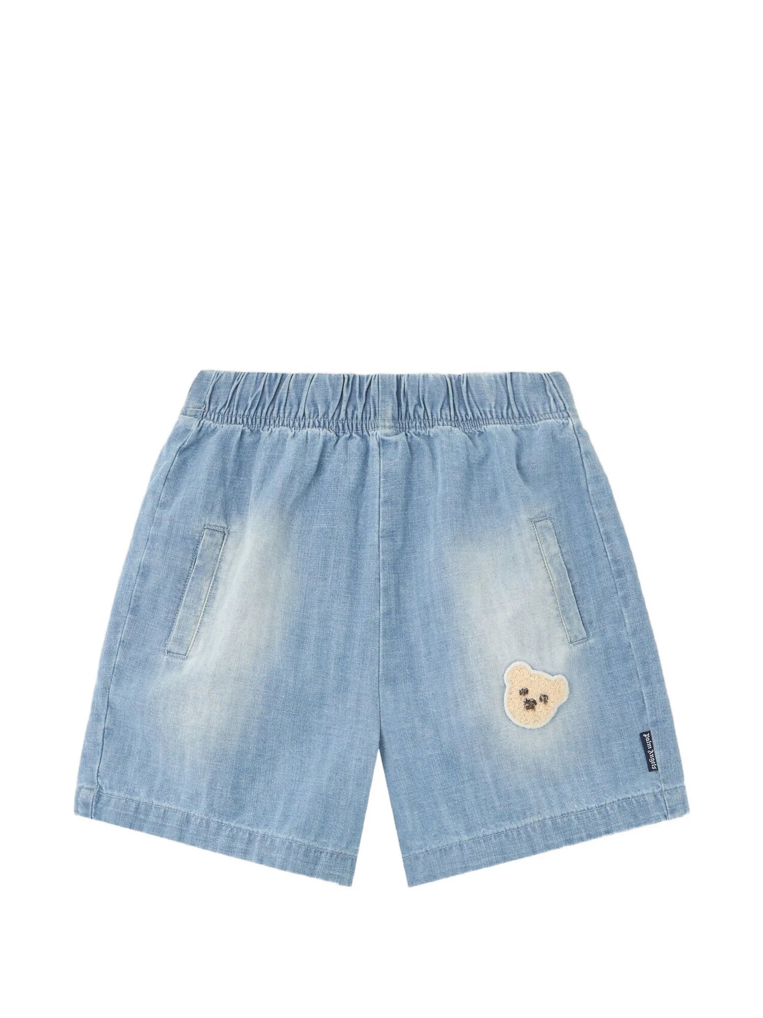 Шорты Bear-patch chambray shorts