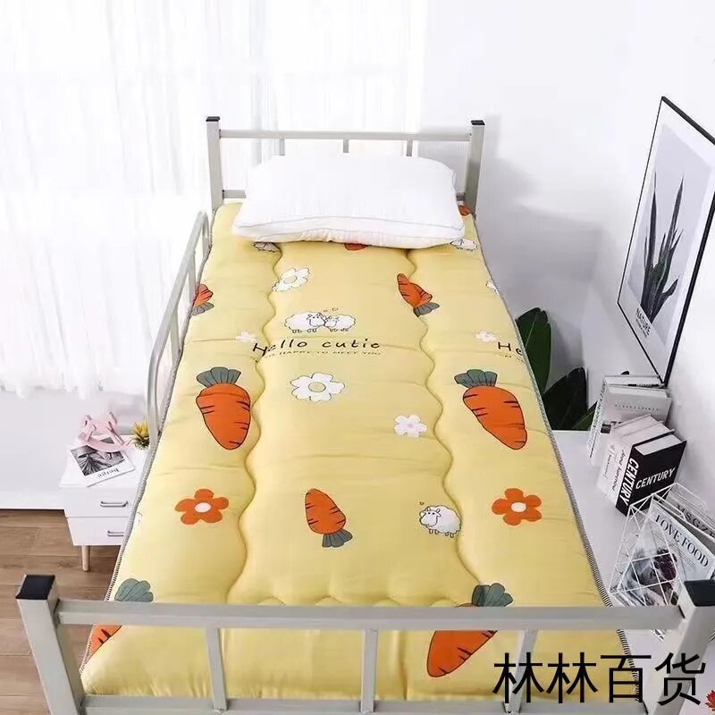 Матрас ватный беспружинный 90х200 см из натурального хлопка для кровати, дивана и сна дома, на даче