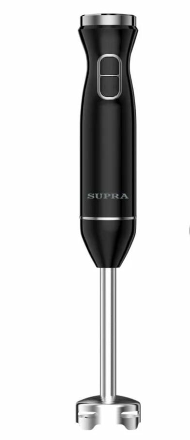 Блендер Supra погружной HBS-1012 700Вт черный/серебристый