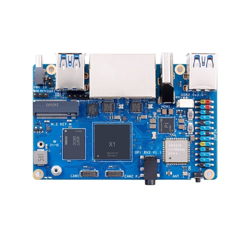 RV2 4GB RAMs LPDDR4X RISC V 8Core AIs Development Board WiFi 5 и Bluetooth-совместимый 5 Поддерживает Одноплатный компьютер