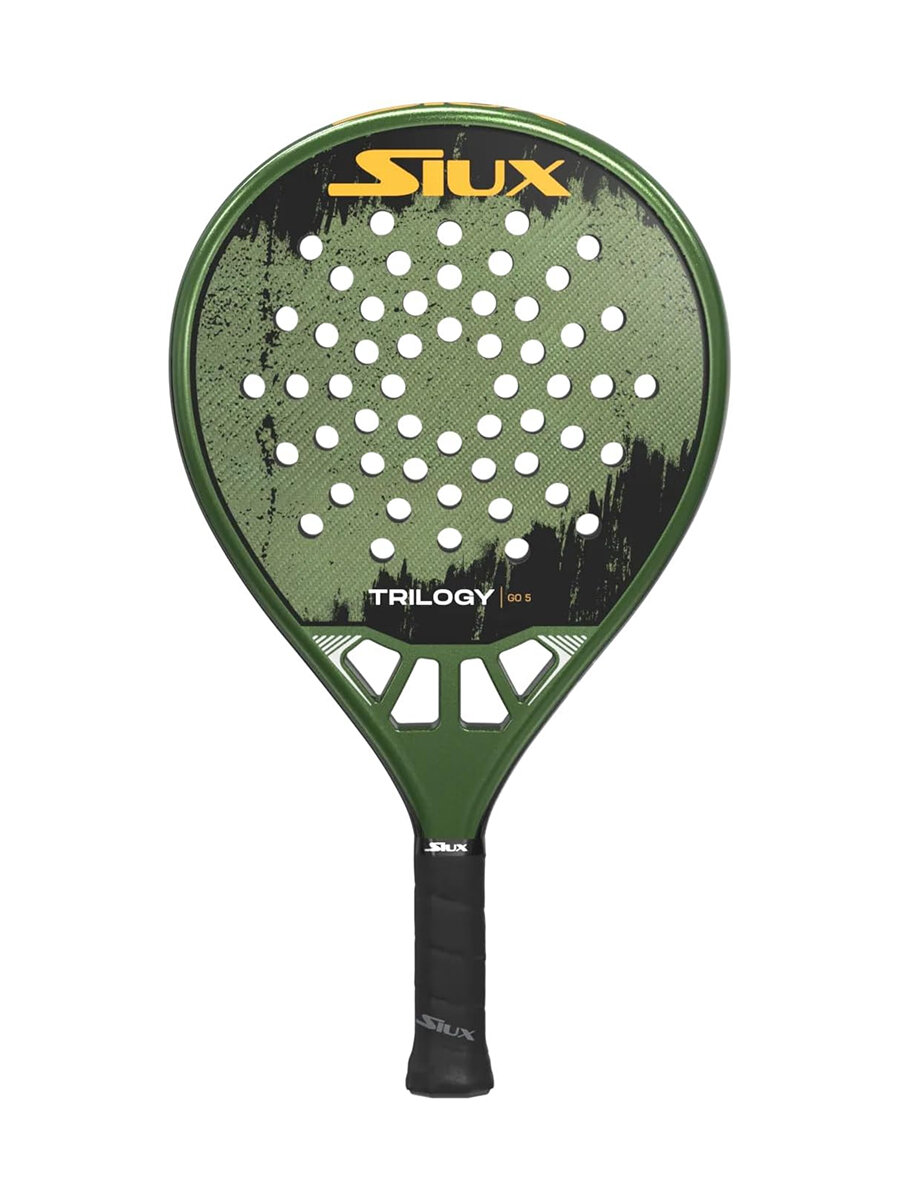 Ракетка для падел тенниса SIUX Trilogy Go 5, цвет Green Пакистан