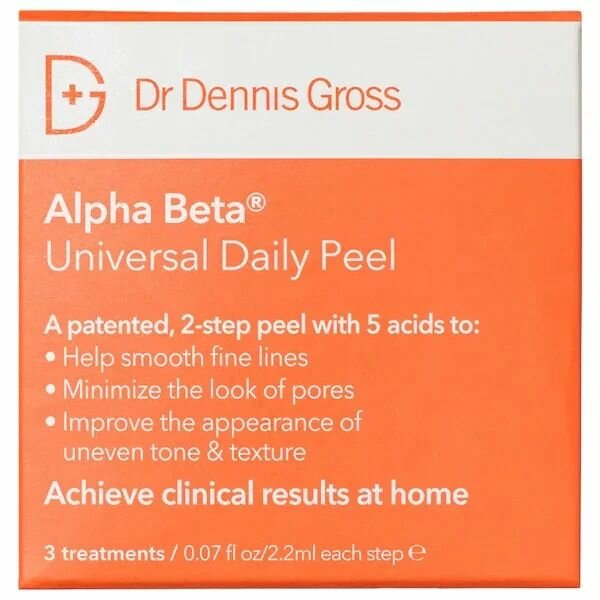 Универсальный ежедневный пилинг для лица Dr. Dennis Gross Alpha Beta Universal Daily Peel 3 treatments
