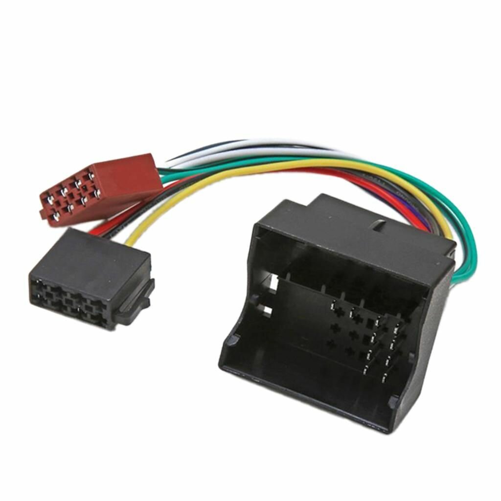 Переходник ISO для автомагнитолы Volkswagen Passat, Bora, Jetta, Santana, Golf, Audi — для быстрого подключения