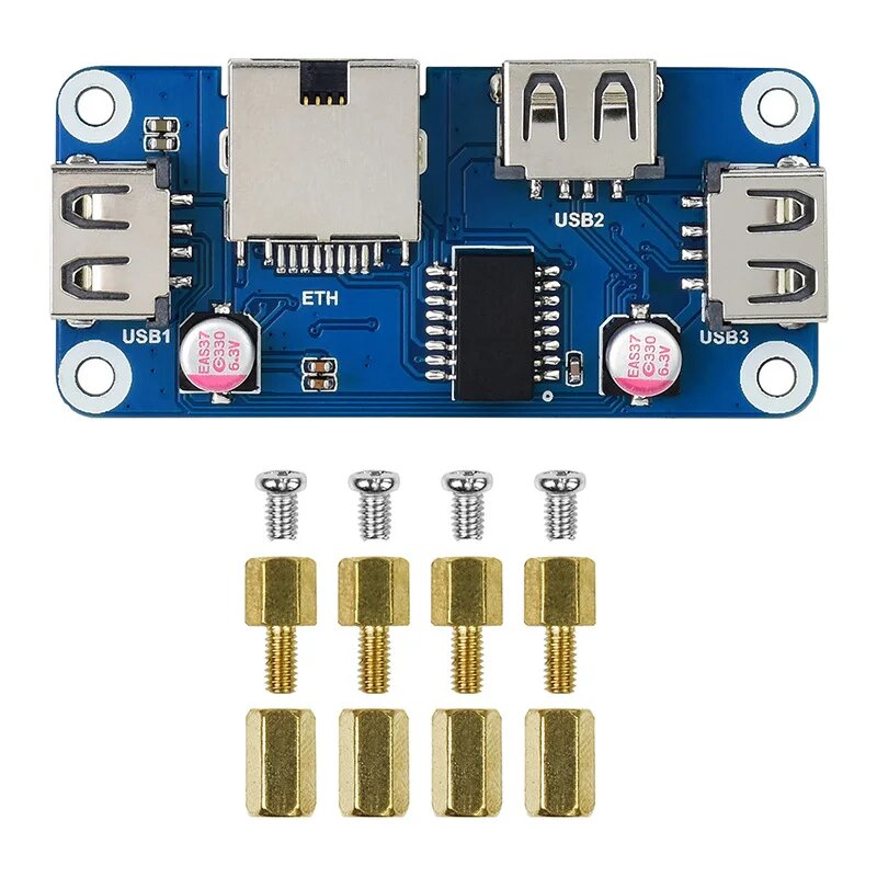 Модуль Raspberry Pi ZERO с портом Ethernet
