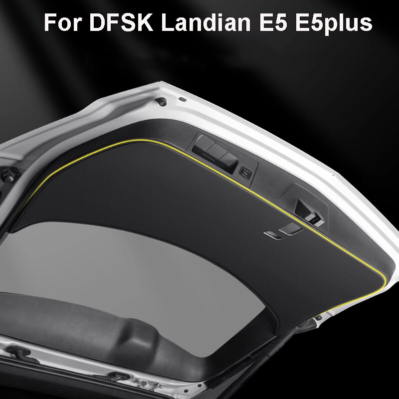 Противоударная накладка на заднюю распашную дверь багажника DFSK Landian E5 E5plus NEV 2023-2025, защита от царапин